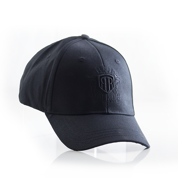 Premium Black Rogue Cap – Adjustable Cotton Headwear – Rogue Royalty