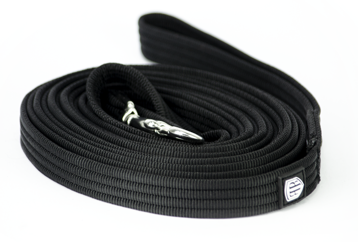 Black Nylon Dog Leash - 10m – Rogue Royalty