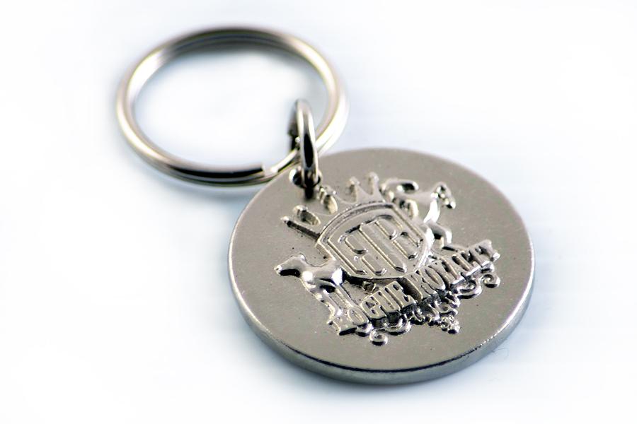 Premium Dog Tag | Chrome | Solid Metal | Embossed – Rogue Royalty