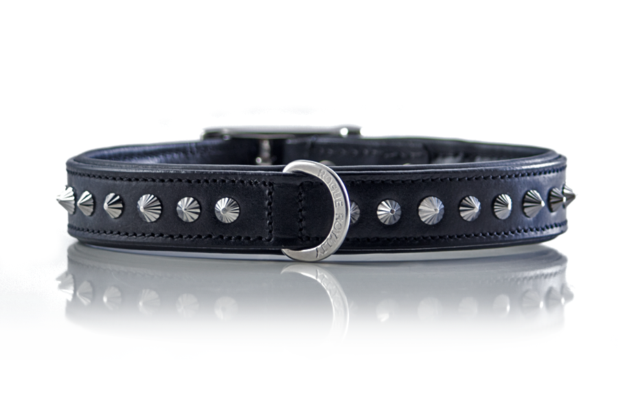 Dog Collar - Ruthless Black & Brass Slimfit – Rogue Royalty