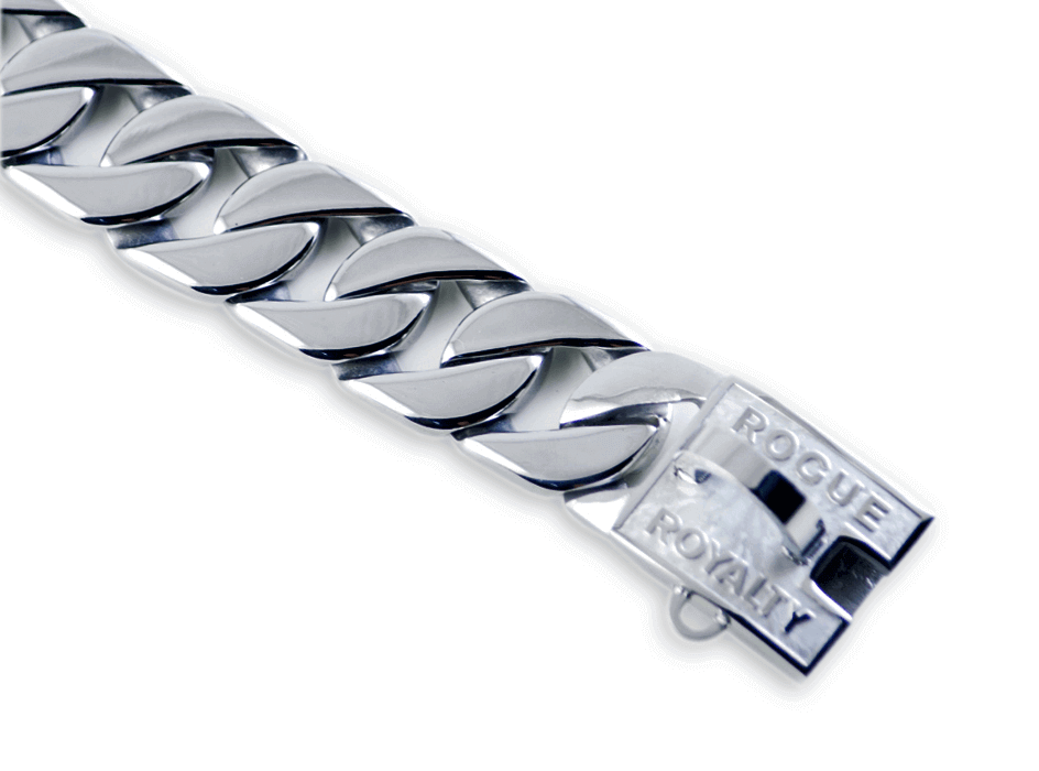 Luxury Chain Link Dog Collars Australia | Rogue Royalty